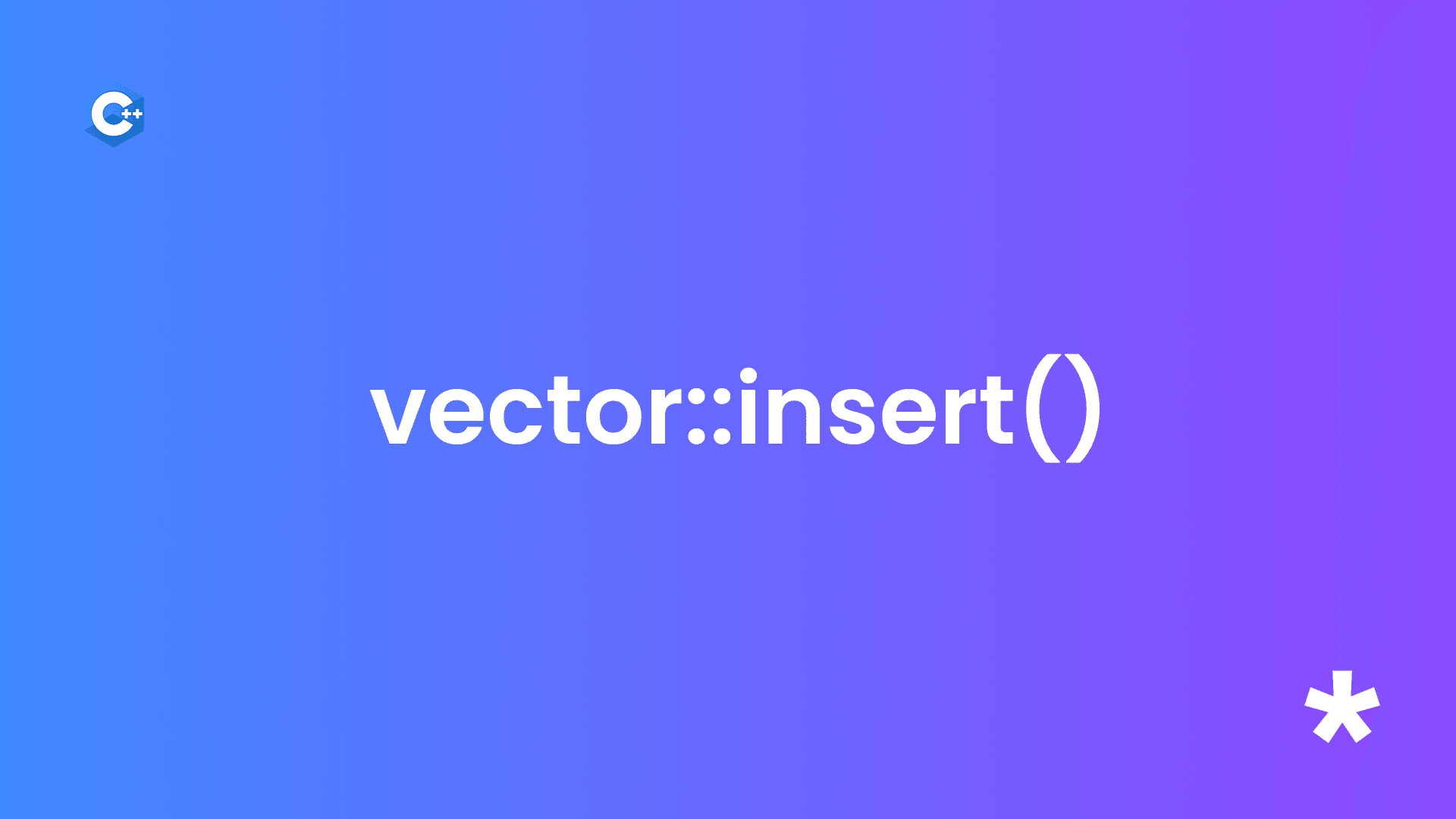 Comprendre vector::insert() en C++ : syntaxe, usages et limi | PointerLab
